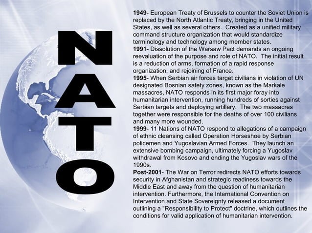 Nato timeline | PPT