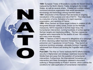 Nato timeline | PPT