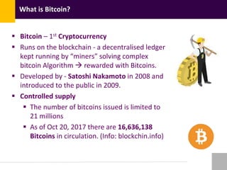 BITCOIN: CMGB 6102 Management Information System | PPTX