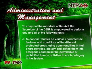 National Integrated Protected Areas | PPTX