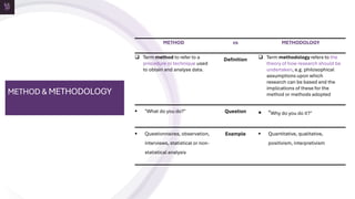 NAT_Research method_OVERVIEW ABOUT RESEARCH | PDF