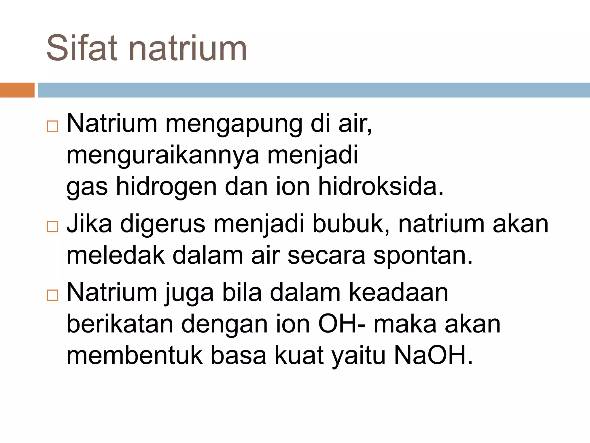 Natrium (SMAKBO) | PPTX