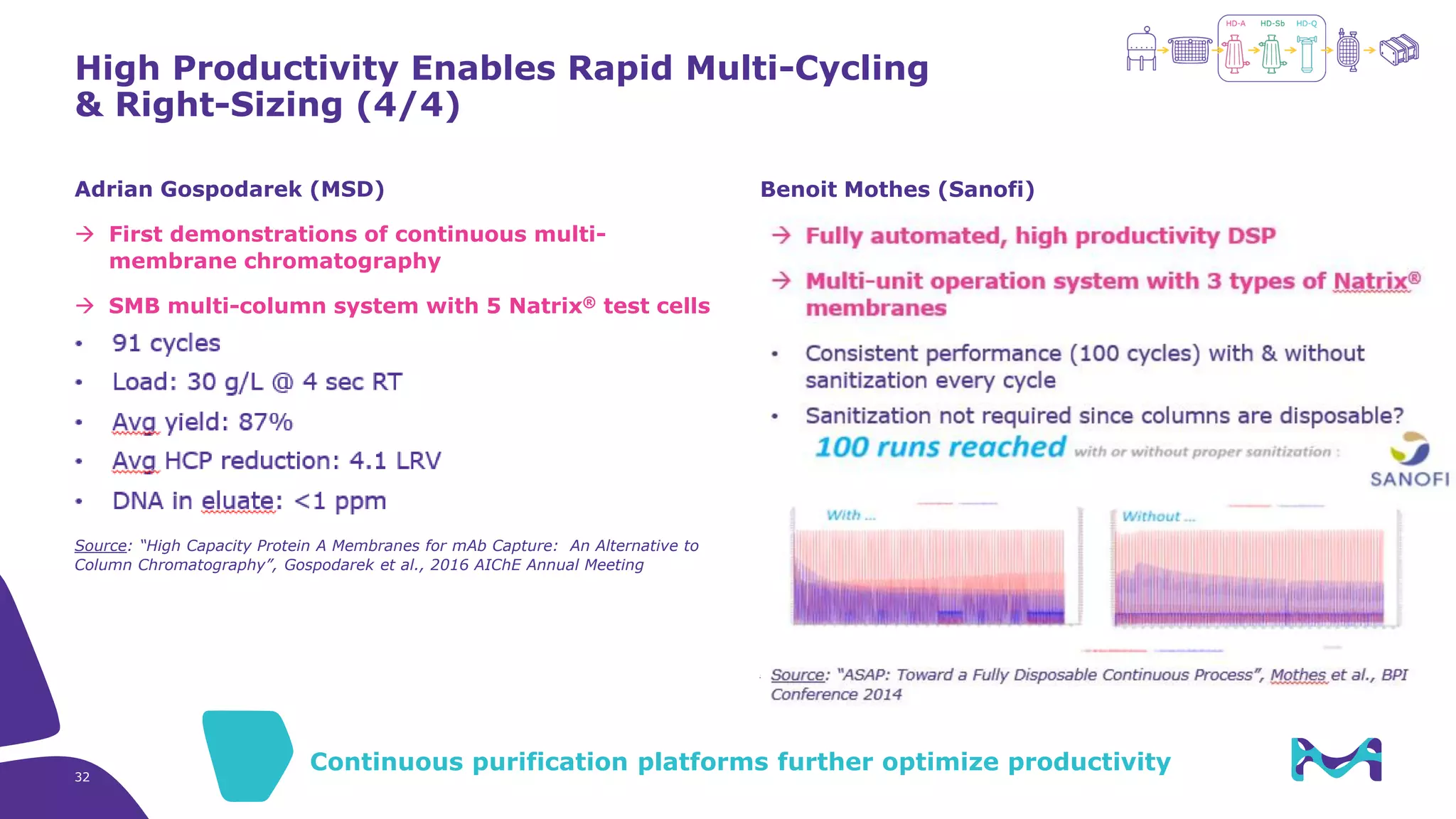 High Productivity Membrane Chromatography: Enabling the Next Generation ...
