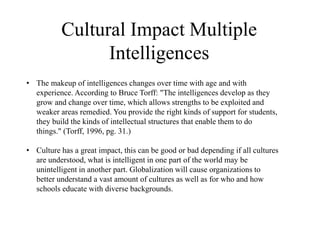 Natrure of Intelligence | PPTX