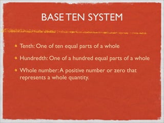 Decimal Keynote | PPT