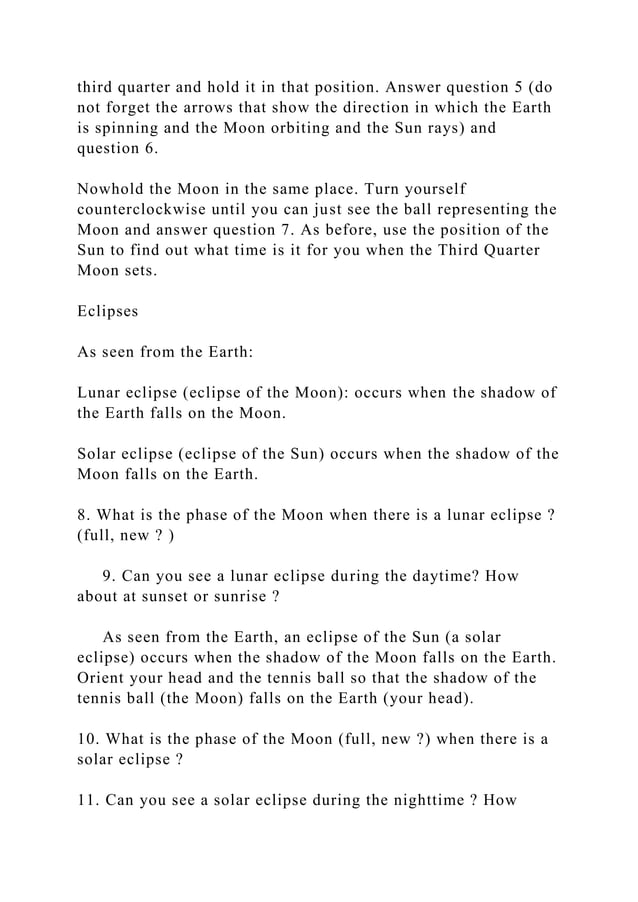 NATS 1740 AssignmentSun, Earth and Moon SystemThis assignmen.docx