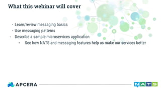 NATS for Modern Messaging and Microservices | PPTX
