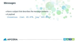 NATS for Modern Messaging and Microservices | PPTX