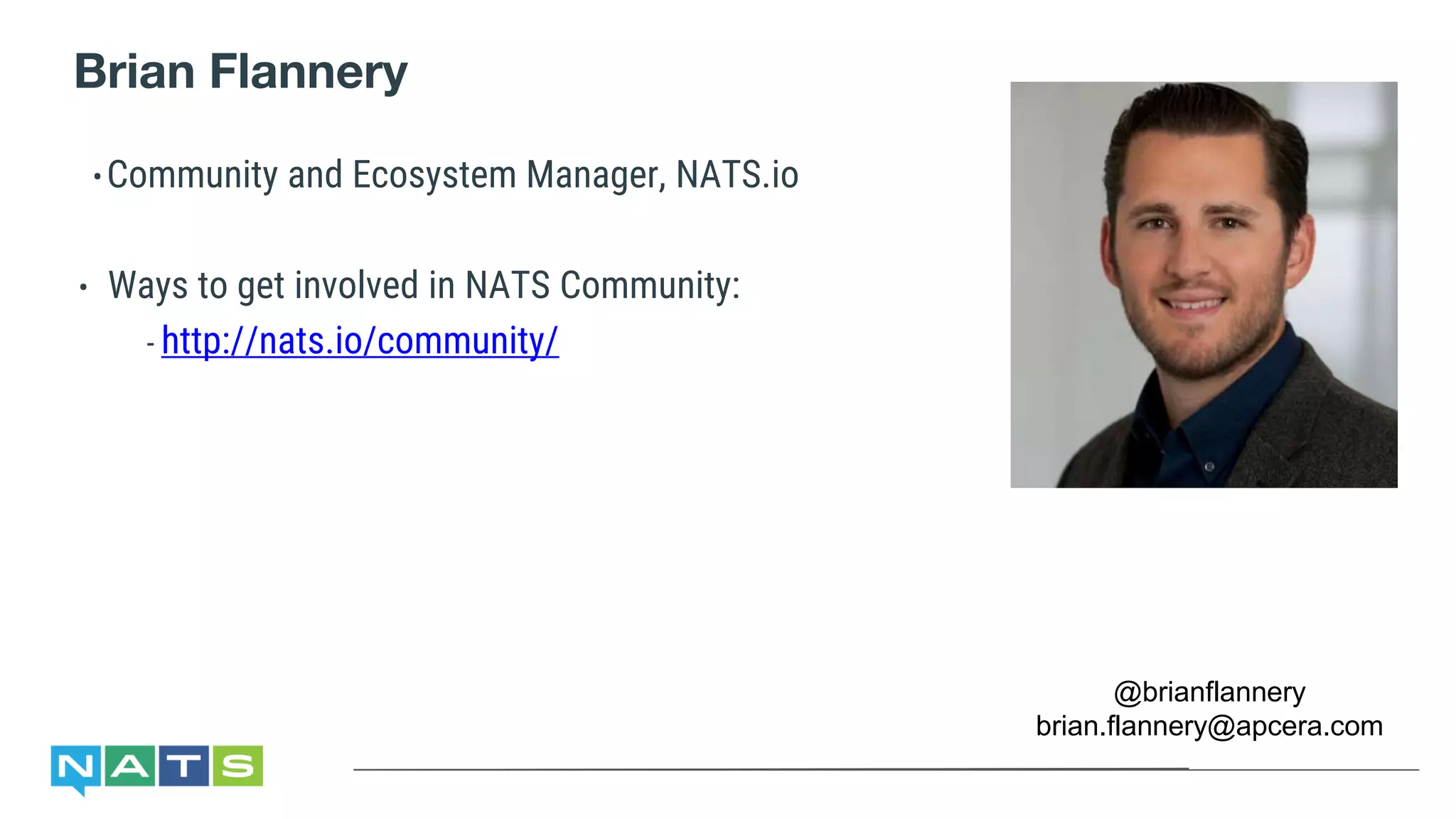 Nats For Modern Messaging And Microservices Ppt 4339