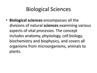 nat sci bio #1 | PPT