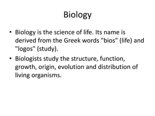 nat sci bio #1 | PPT