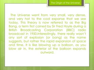 ASTRONOMY (THE UNIVERSE) | PPTX | Space and Astronomy | Science