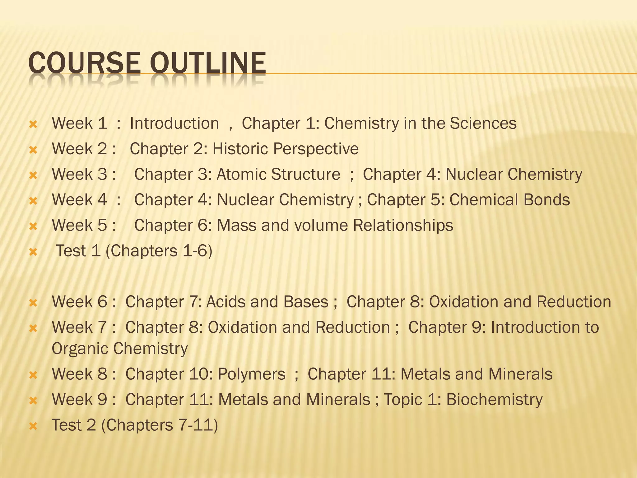 NAT SCI 211 course sylabus | PPT