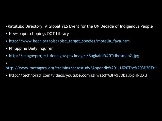 Bugkalot Tribe | PPT | Genealogy and Ancestry | Hobbies & Interests