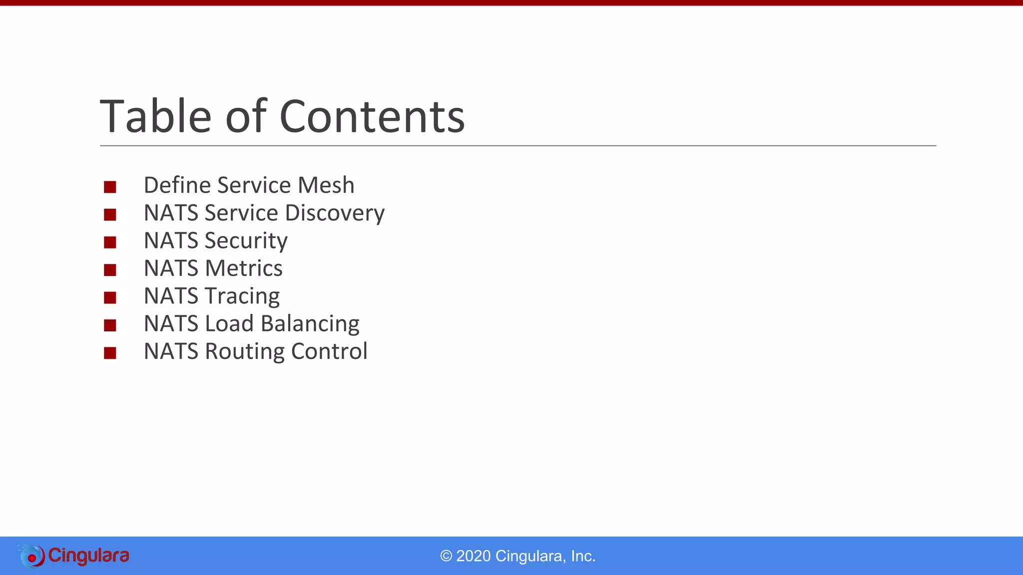 Nats Connect Live Nats As A Service Mesh Ppt
