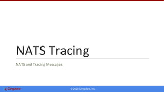 NATS Connect Live | NATS as a Service Mesh | PDF