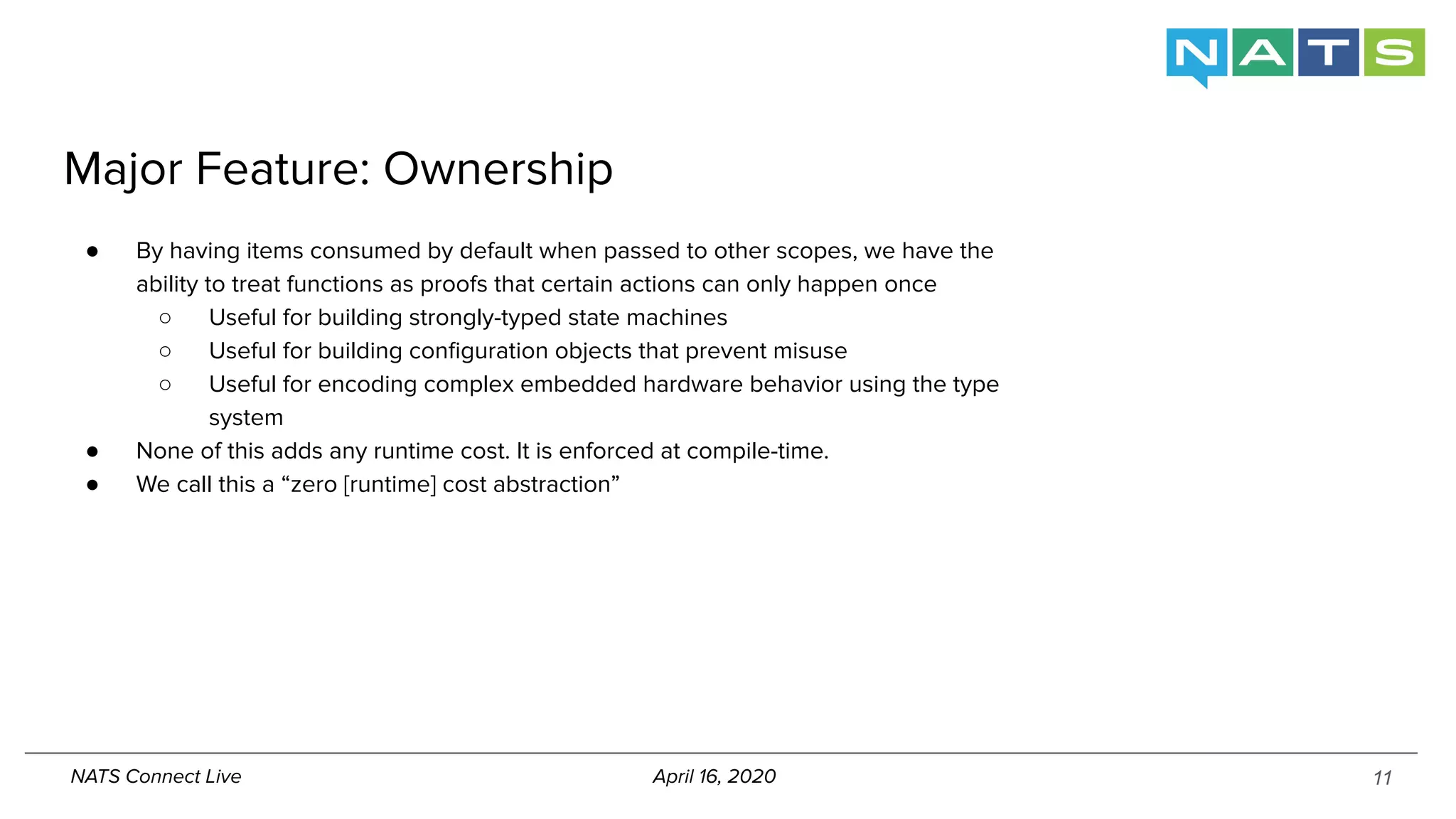 NATS Connect Live! | PPT