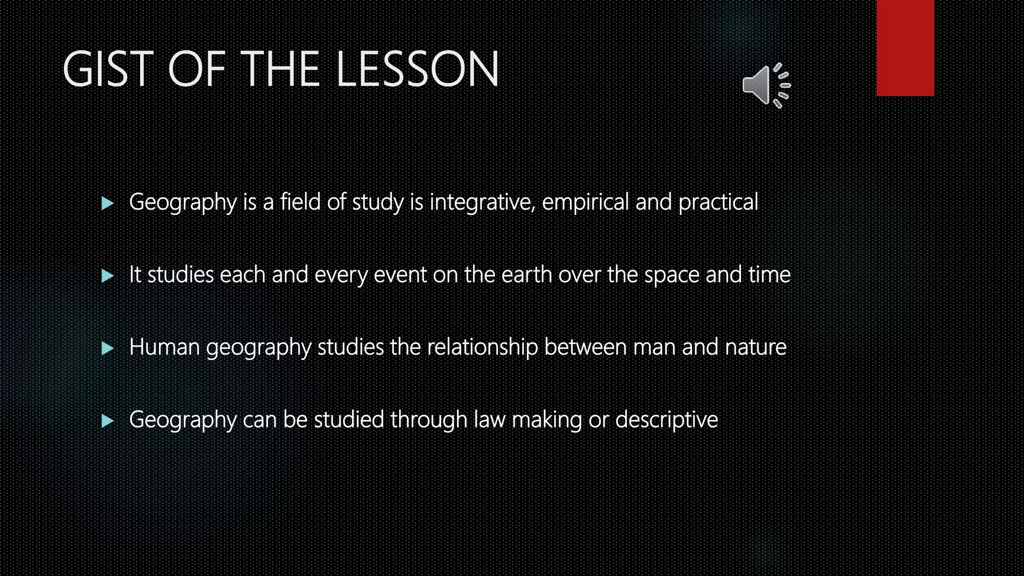 Nature and Scope of Human Geography | PPTX