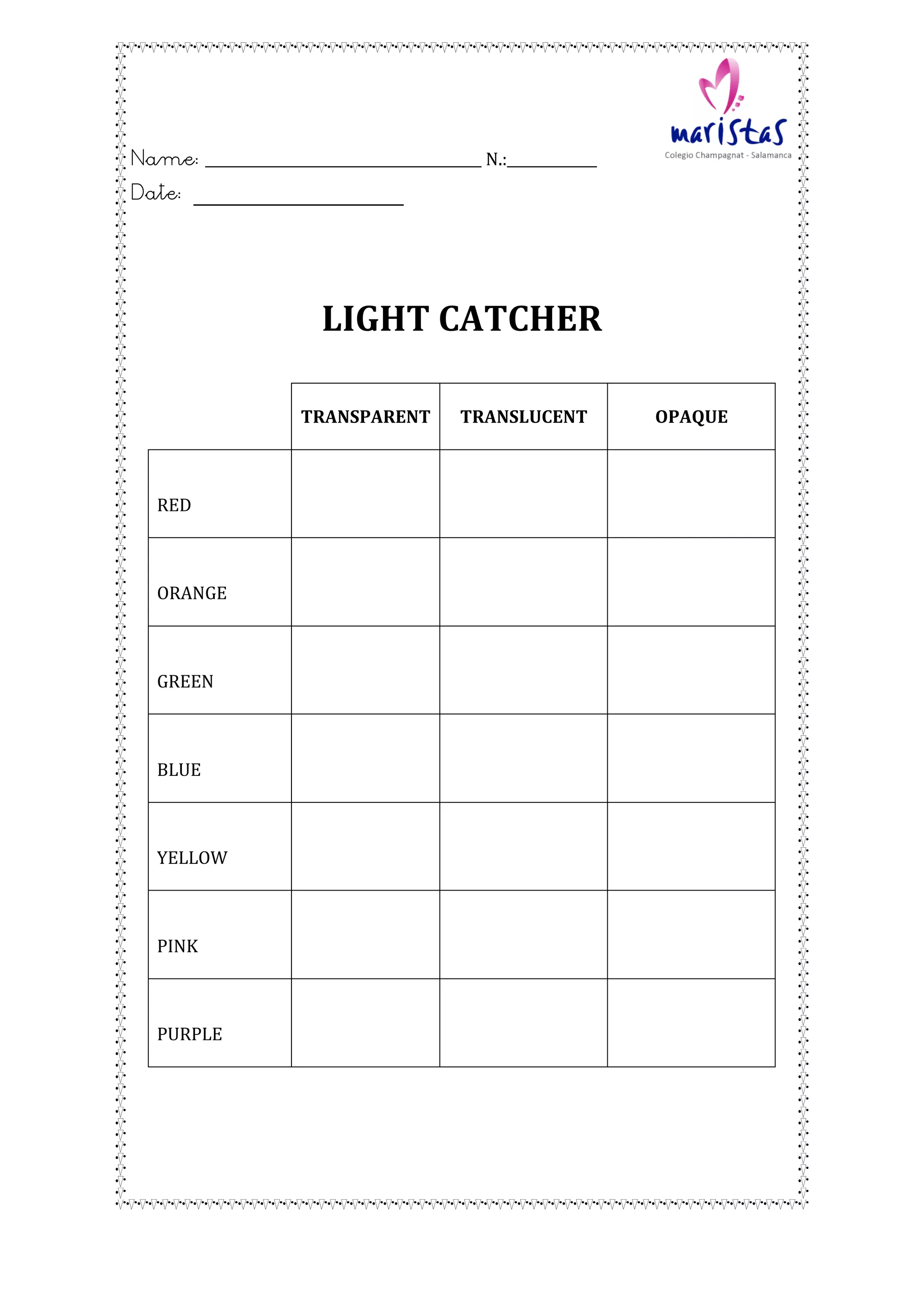 NATURAL SCIENCE worksheets 3rd term | PDF
