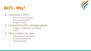 Implementing Microservices with NATS | PDF