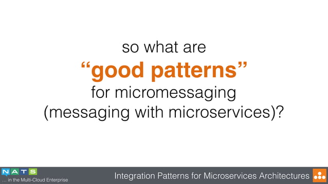 Integration Patterns and Anti-Patterns for Microservices Architectures ...