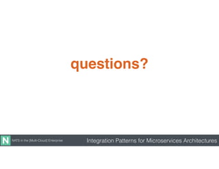 Integration Patterns for Microservices Architectures | PDF