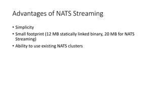 NATS Streaming - an alternative to Apache Kafka? | PPT
