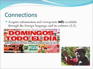 National Standards for Foreign Language Learning | PPT