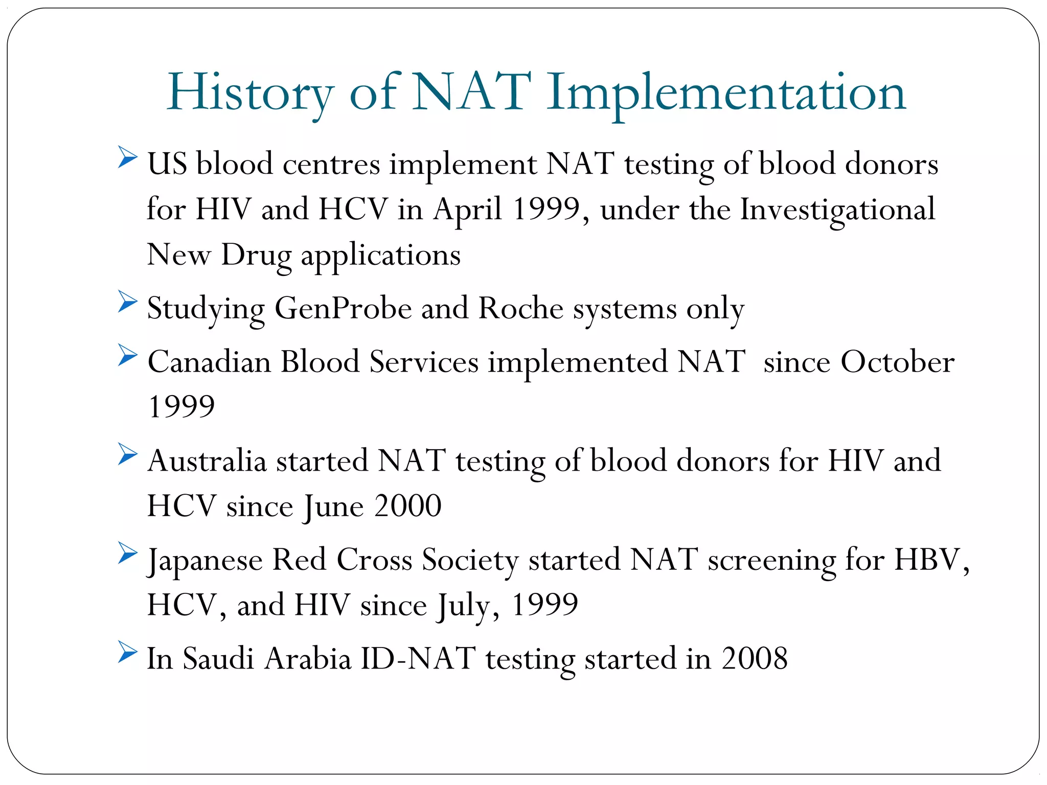 Nat testing | PPT