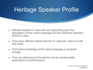 Native Speakers in the TPRS classroom | PPTX