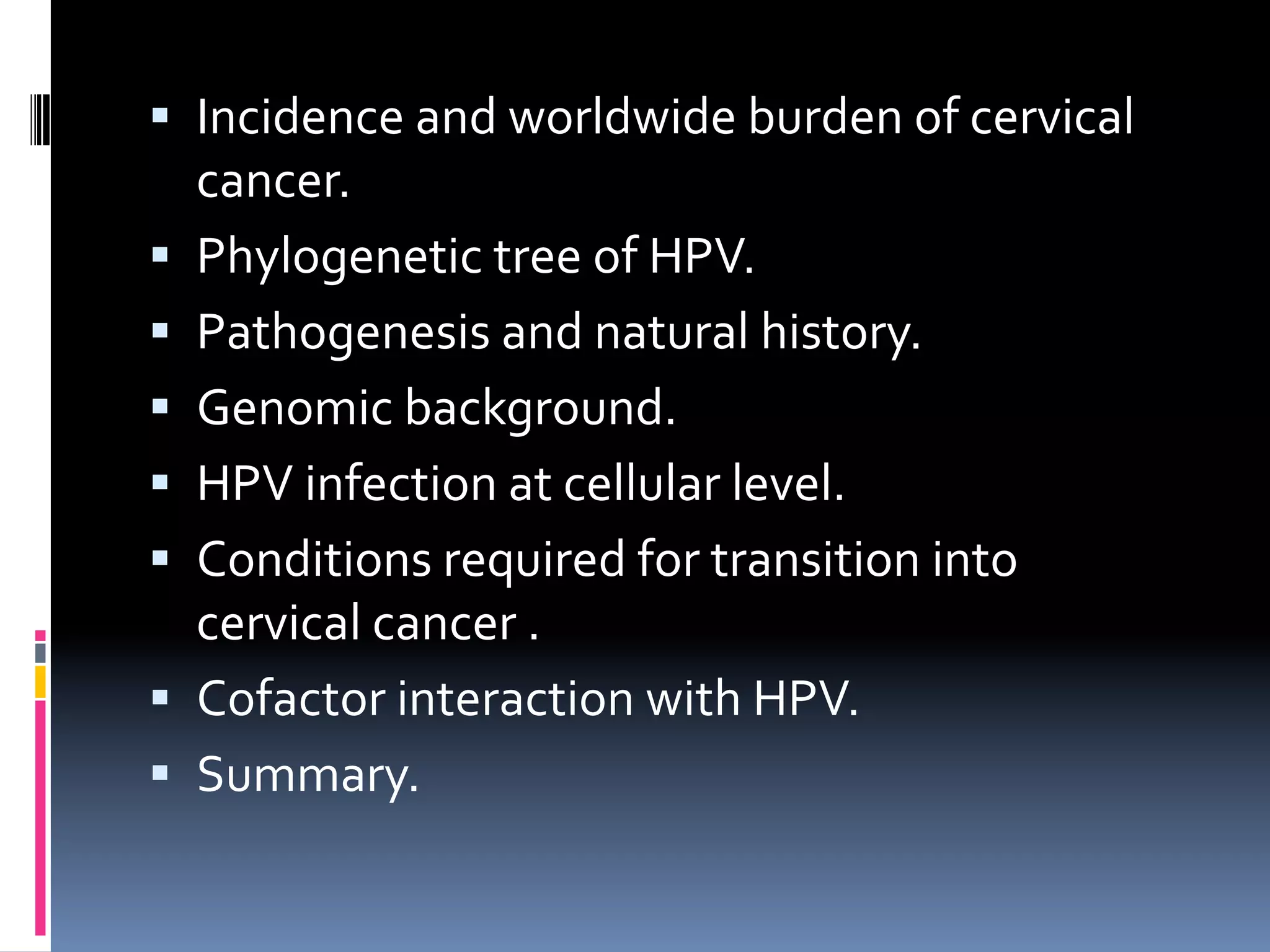 Natural history and pathogenesis of hpv | PDF