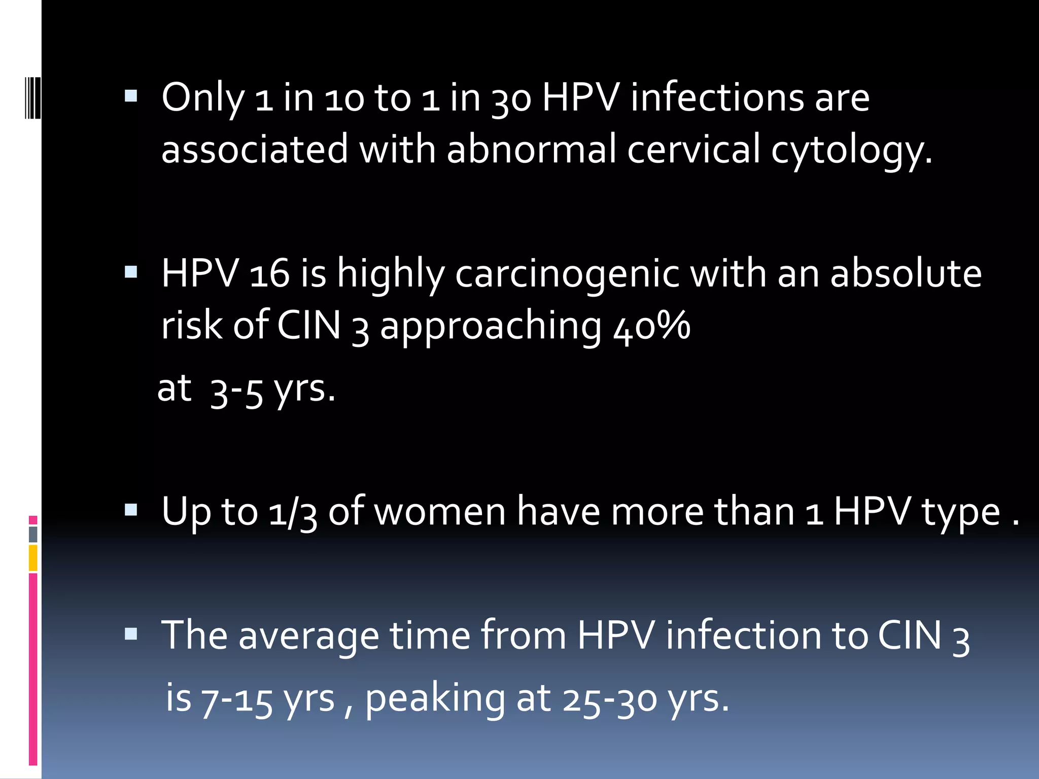 Natural history and pathogenesis of hpv | PDF