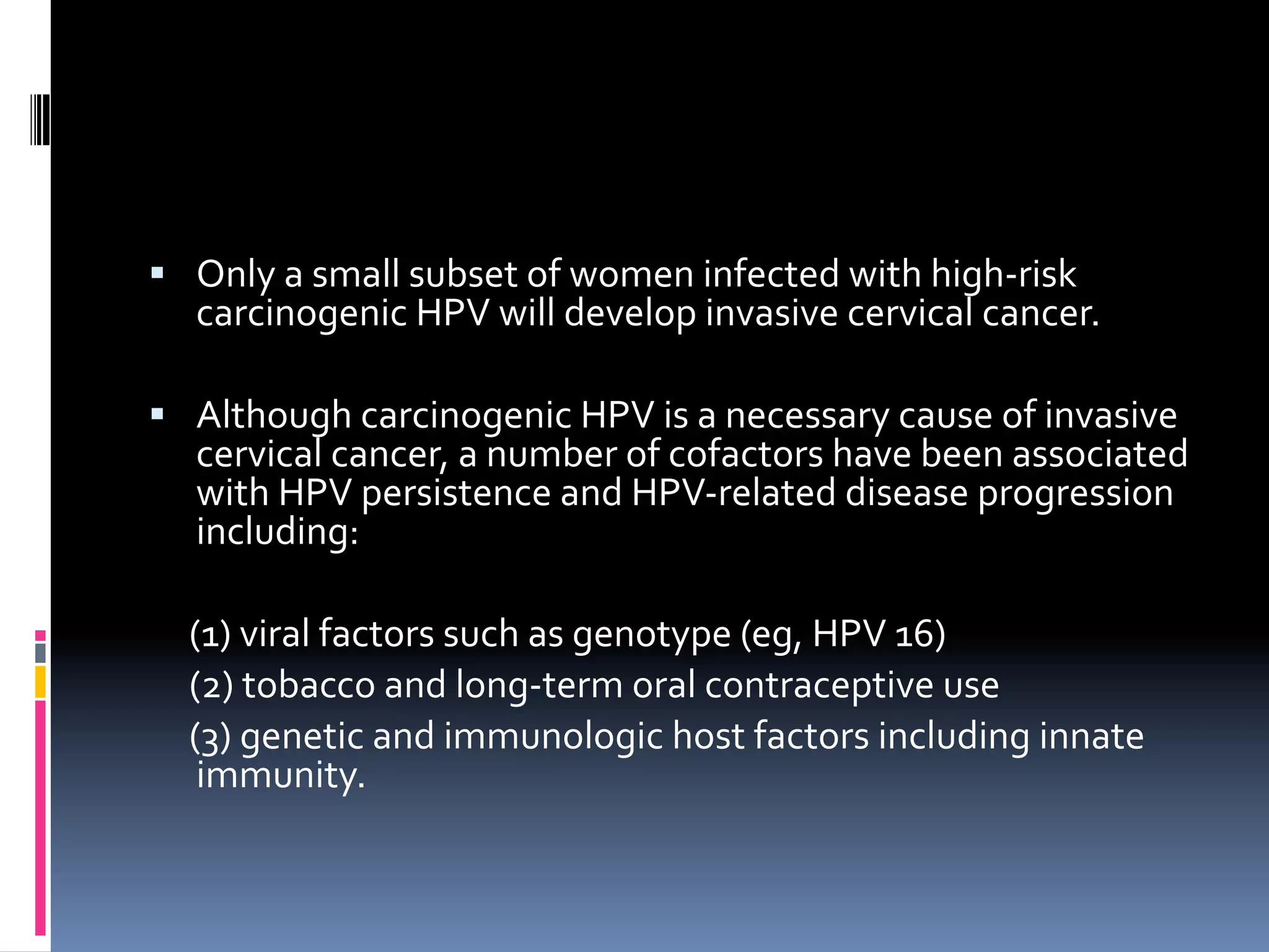 Natural history and pathogenesis of hpv | PDF