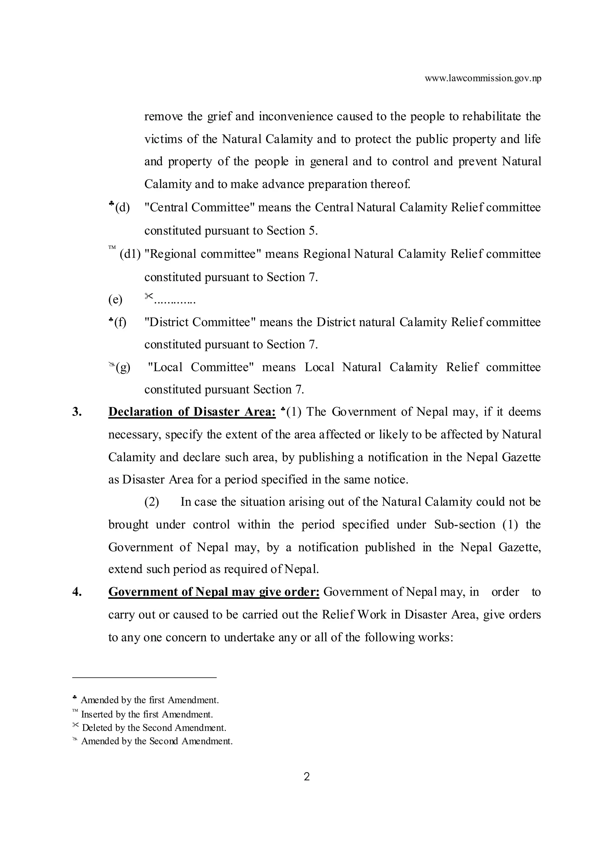 Natural calamity-relief-act | PDF