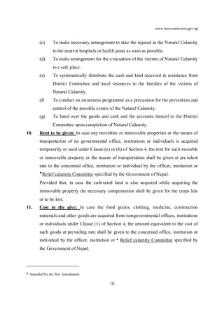 Natural calamity-relief-act | PDF