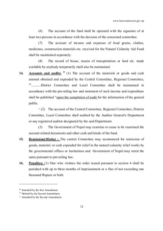 Natural calamity-relief-act | PDF