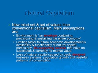 Natural Capitalism | PPT