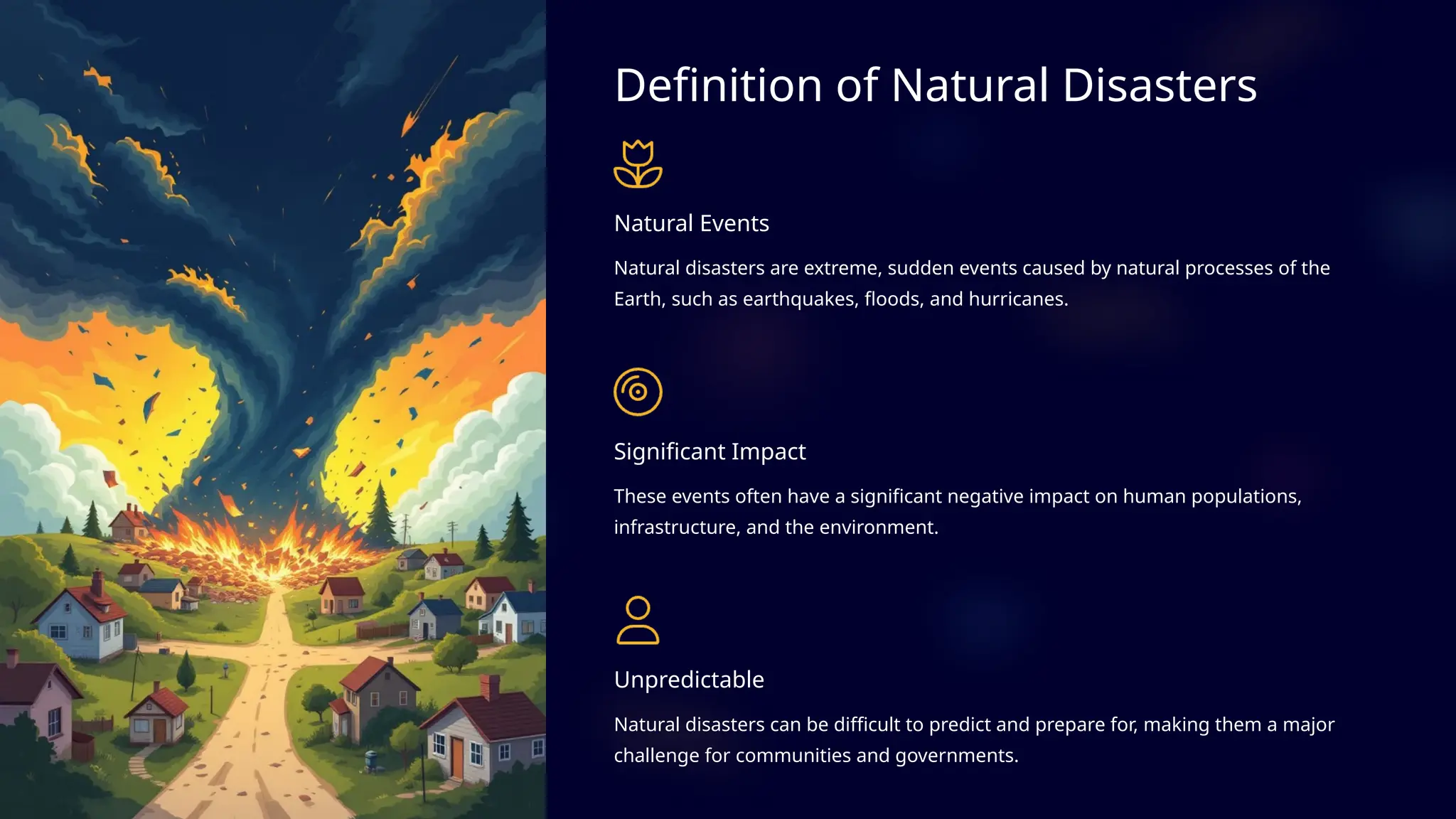Natural-Disasters, Earthquake andTsunami, | PPTX