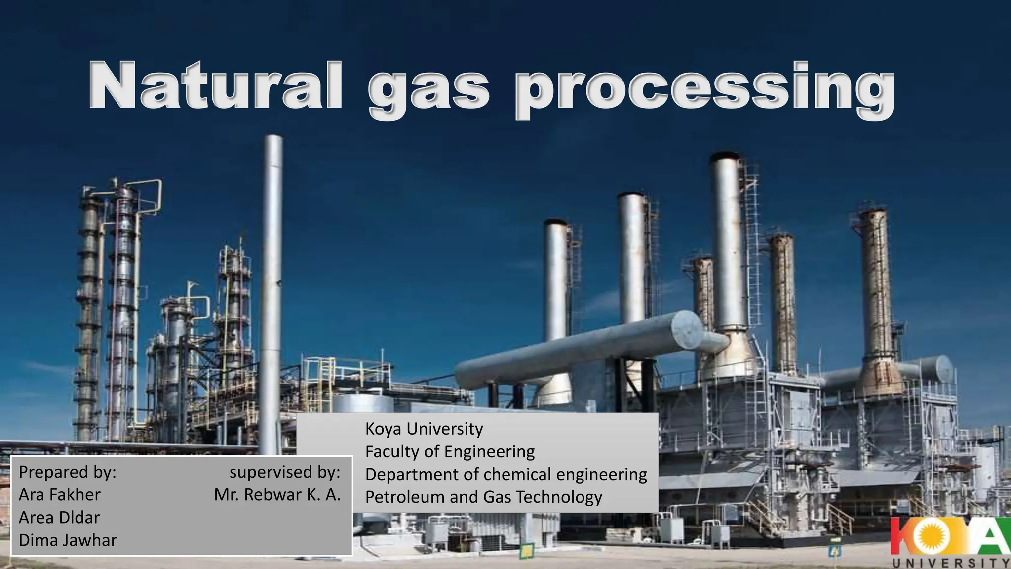 natural gas process | PPTX