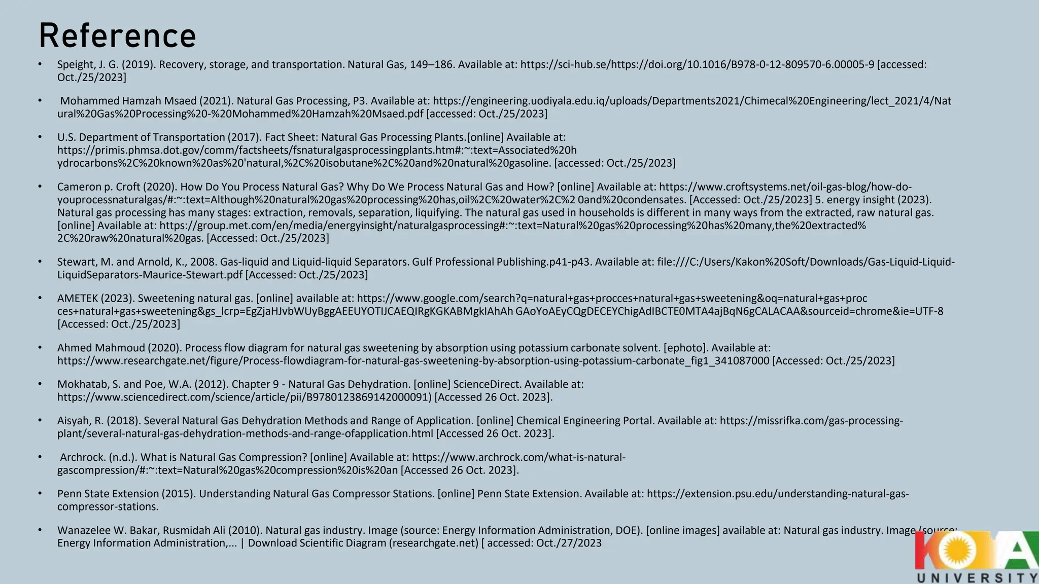 natural gas process | PPTX