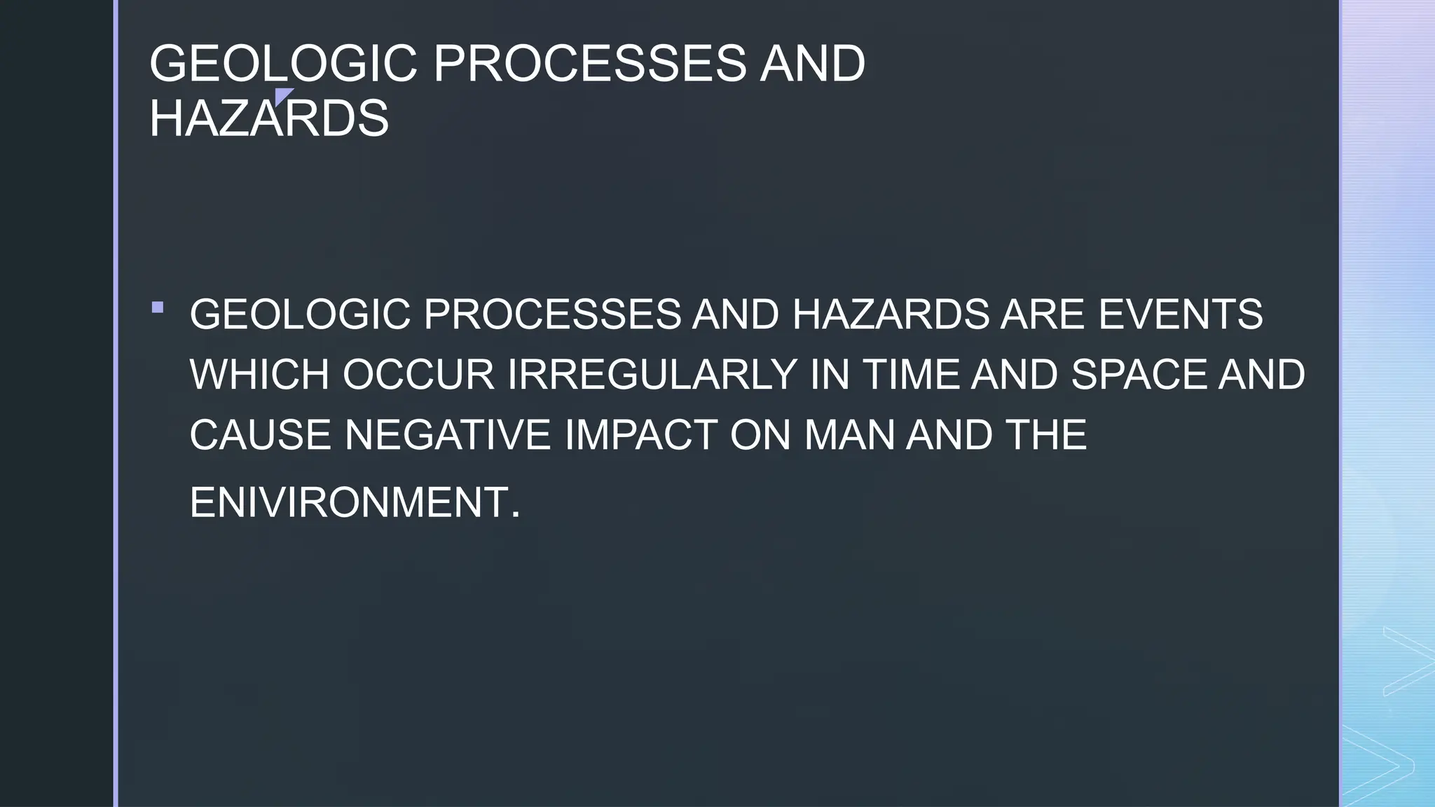 NATURAL-HAZARDS-ON-EARTH earth and life science | PPTX
