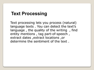 Natural language-processing | PPT