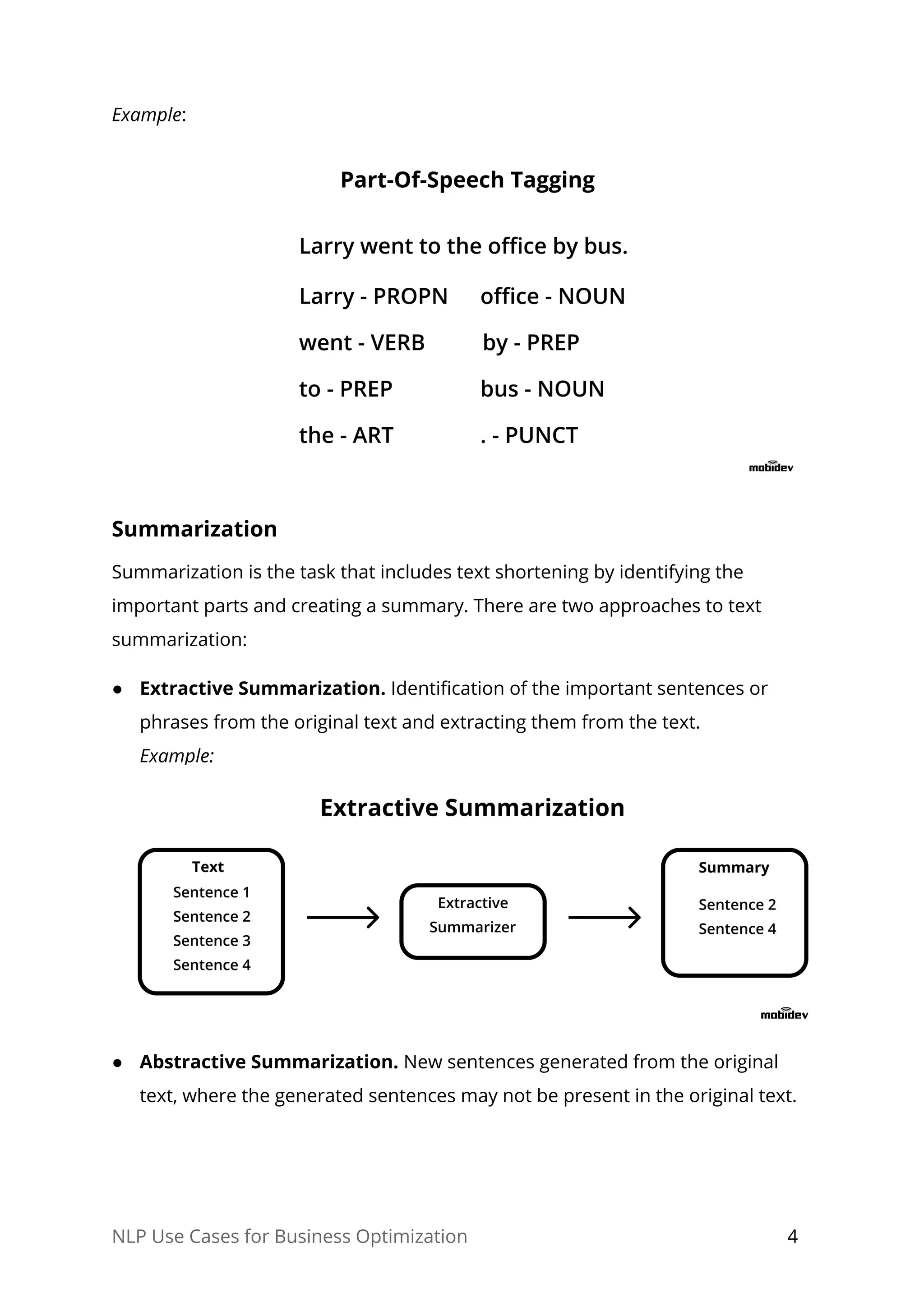 Natural Language Processing Use Cases for Business Optimization | PDF