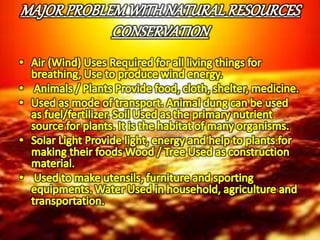 Natural Resources Conservation | PPT