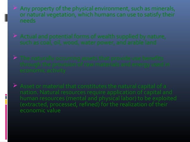 Natural resources-1vh4ybf | PPT