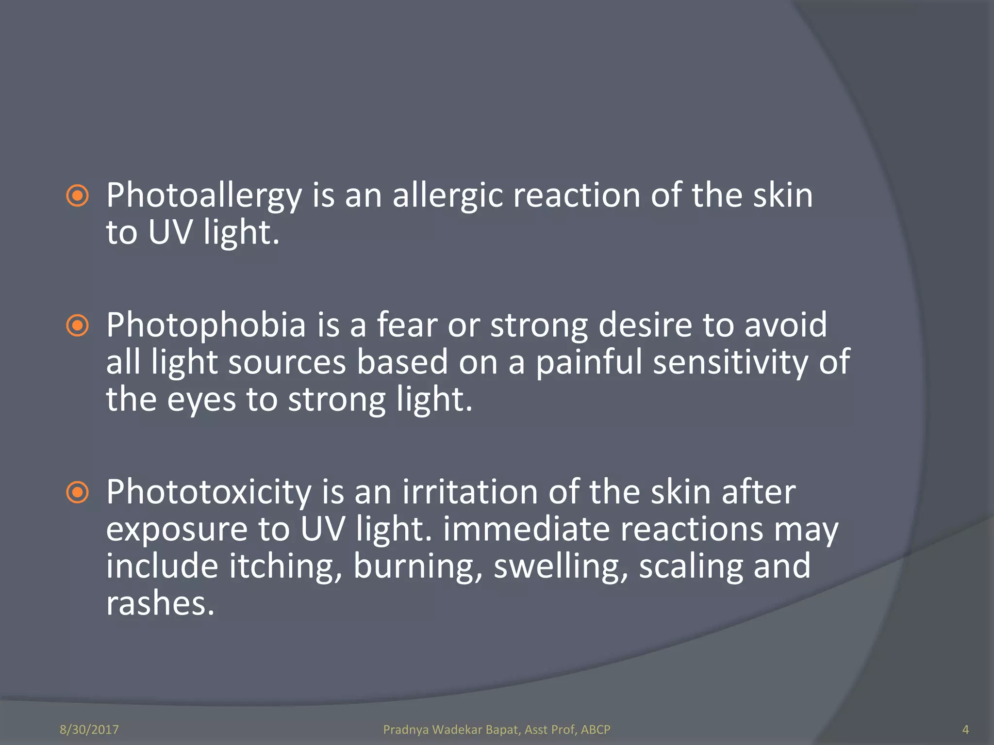 Natural allergen, photosensitizing agents and fungal toxins | PPTX ...