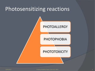 Natural allergen, photosensitizing agents and fungal toxins | PPTX ...