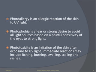 Natural allergen, photosensitizing agents and fungal toxins | PPTX ...