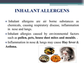 Natural allergens | PPTX