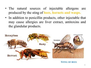 Natural allergens FROM PLANTS AND ANIMALS.pptx